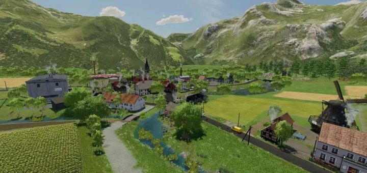 FS22 West End 64x Mapa v1.0.0.0 - Farming Simulator 22 Mod / FS19 Mody