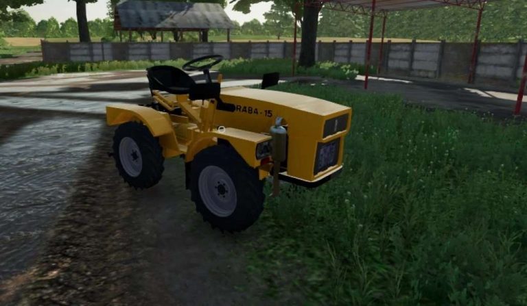 FS22 Raba 15 Traktor ogrodowy v1.1.0.0 - FS25 Mody | FS22 Mody