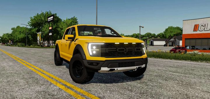 FS22 Ford F150 Raptor Policja/cywil v1.0.0.0 - Farming Simulator 22 Mod ...