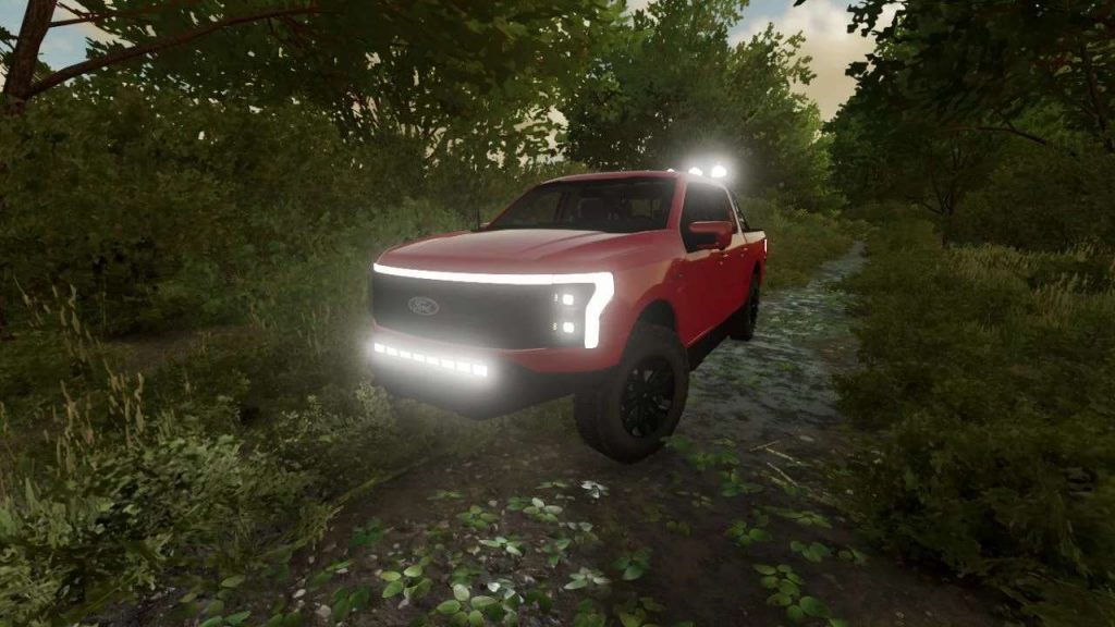 FS22 Ford F-150 Lightning BETA - FS25 Mody | FS22 Mody