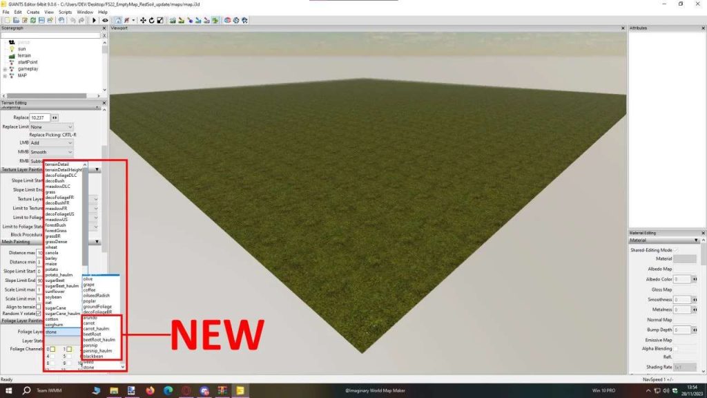 FS22 Pusta mapa czerwona gleba (2x) v1.0.0.1 - FS25 Mody | FS22 Mody