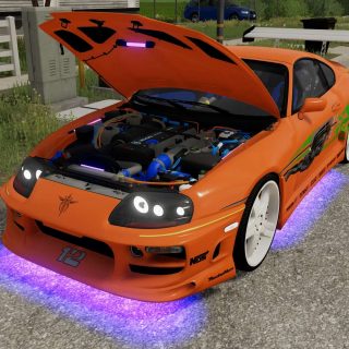 FS22 Toyota Supra v1.0.0.1 - FS25 Mody | FS22 Mody
