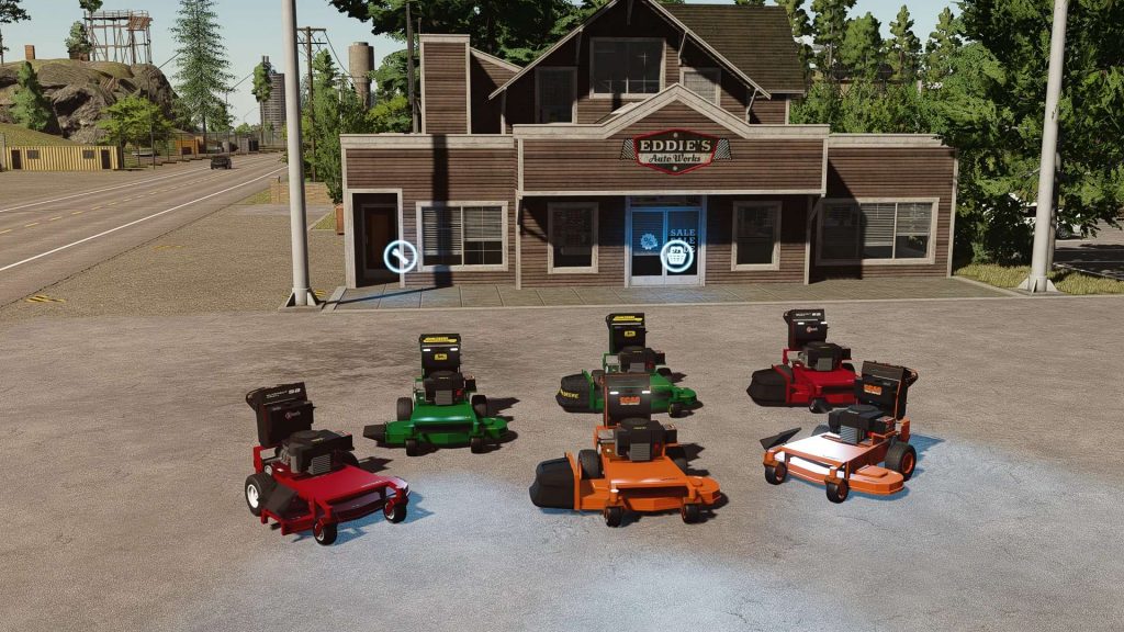 Pakiet kosiarki pchanej FS22 CHS v1.0.0.0 - FS25 Mody | FS22 Mody