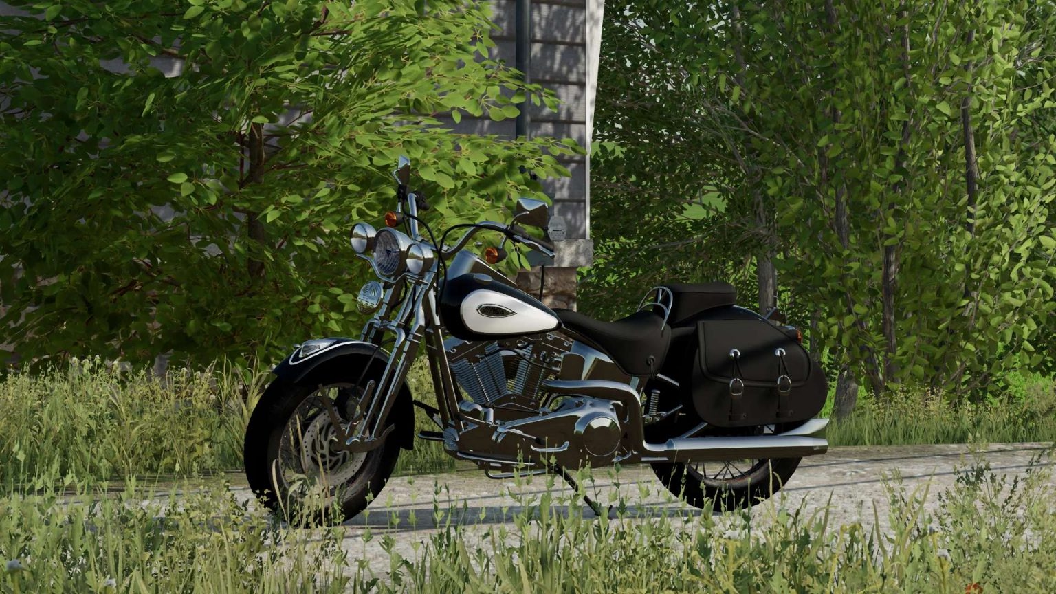 FS22 Harley-Davidson Heritage Springer 2002 v1.0.0.0 - FS25 Mody | FS22 ...