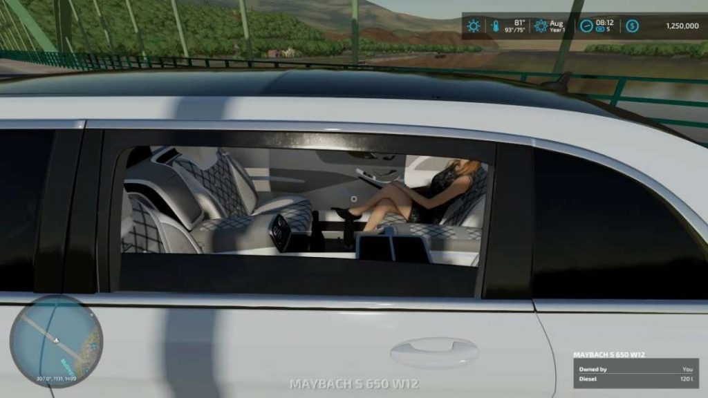 FS22 Maybach limuzyna v1.0.0.0 - FS25 Mody | FS22 Mody