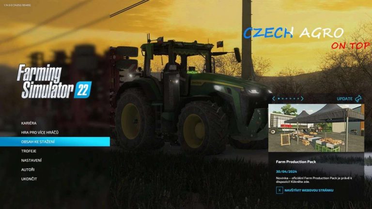 Tło menu FS22 v1.0.0.0 - FS25 Mody | FS22 Mody