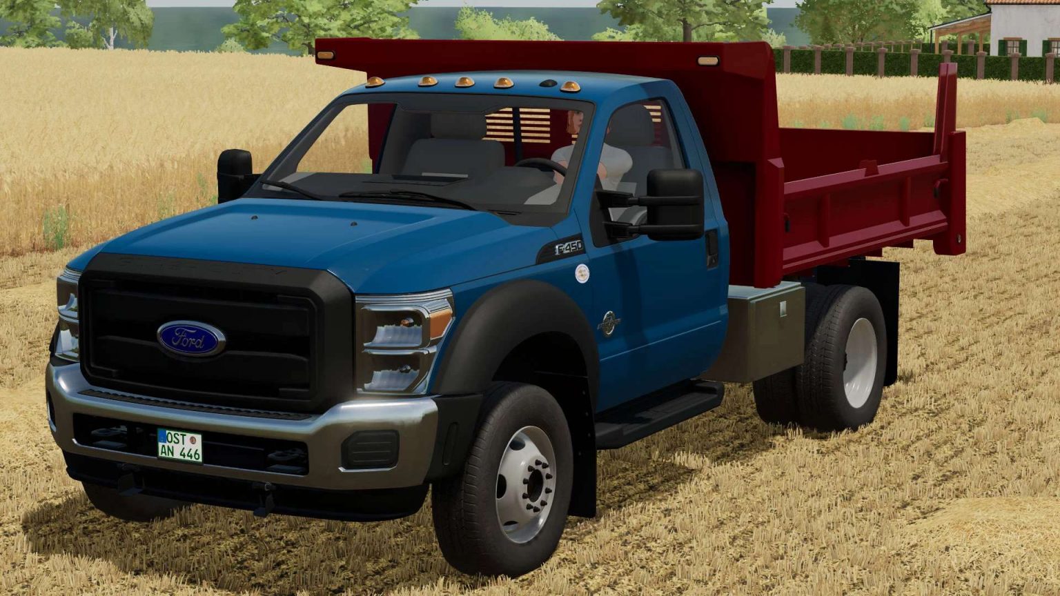 FS22 2014 Ford F450 Wywrotka v1.0.0.0 - FS25 Mody | FS22 Mody
