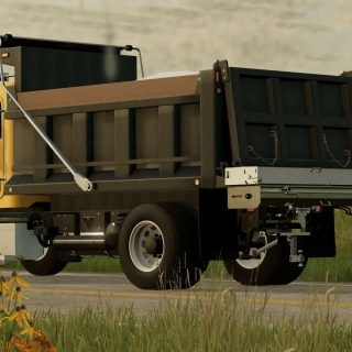 FS22 Peterbilt 340 Meyer Tailgate Salter v2.0.0.0 - FS25 Mody | FS22 Mody