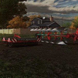 FS22 Pług z wałem v1.0.0.0 - FS25 Mody | FS22 Mody