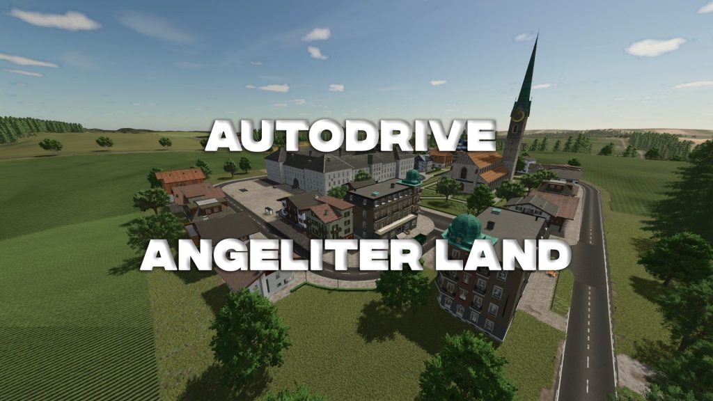 FS25 AutoDrive Angeliter Land V1.0.0.0 - FS25 Mody | FS22 Mody
