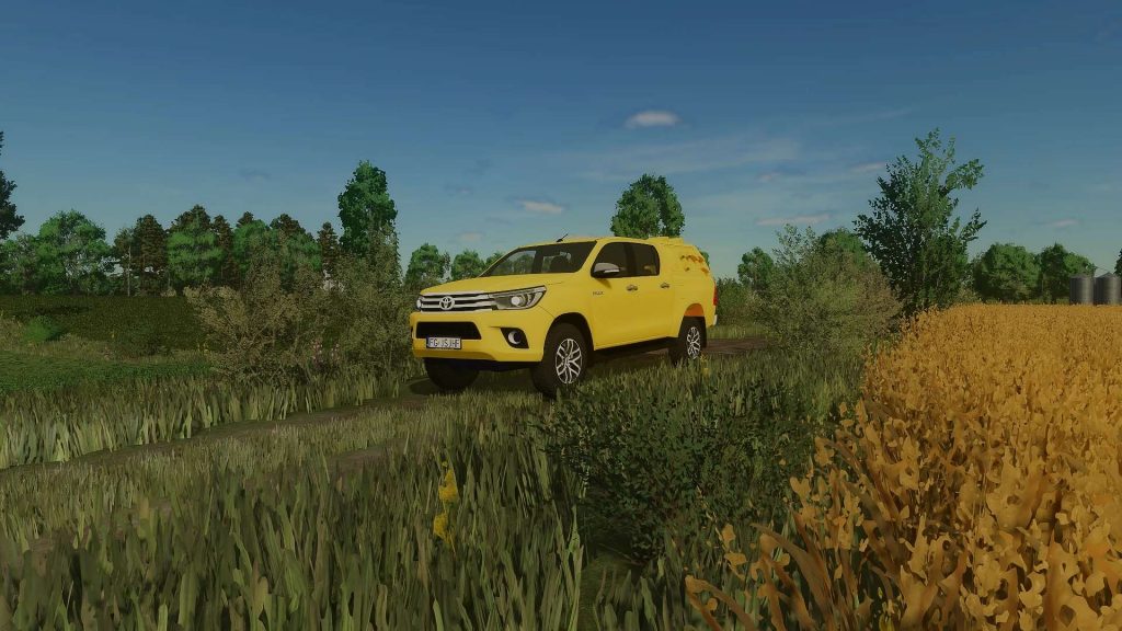 FS25 Toyota Hilux 2017 4x4 v1.0.0.0 - FS25 Mody | FS22 Mody