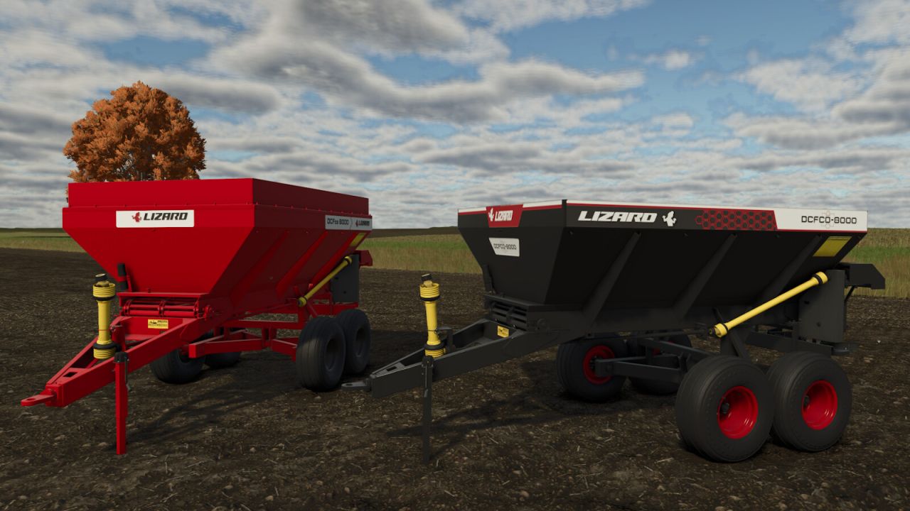 FS25 Jaszczurka DCFCO 8000 V1.0.0.0 - FS25 Mody | FS22 Mody