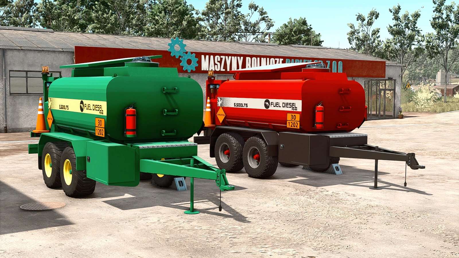 FS25 Jaszczurka FD-55 v1.0.0.0 - FS25 Mody | FS22 Mody