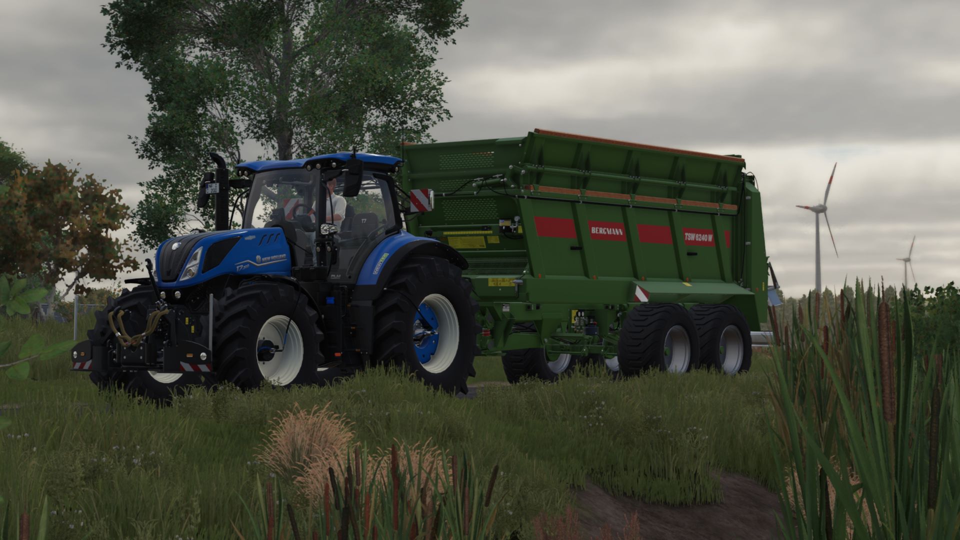 FS25 New Holland T7 LWB PLMI V1.0.0.6 - FS25 Mody | FS22 Mody