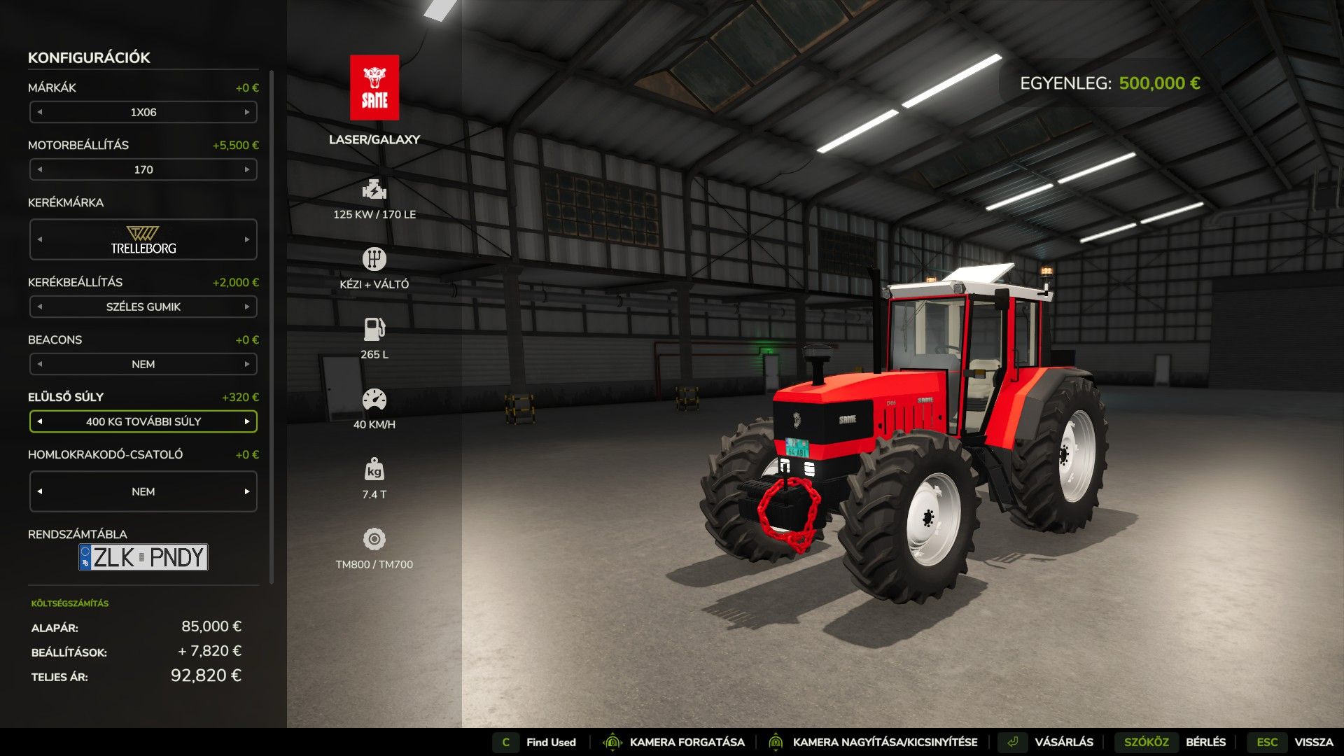 FS25 Ten sam laser 150/170 V1.0.0.0 - FS25 Mody | FS22 Mody