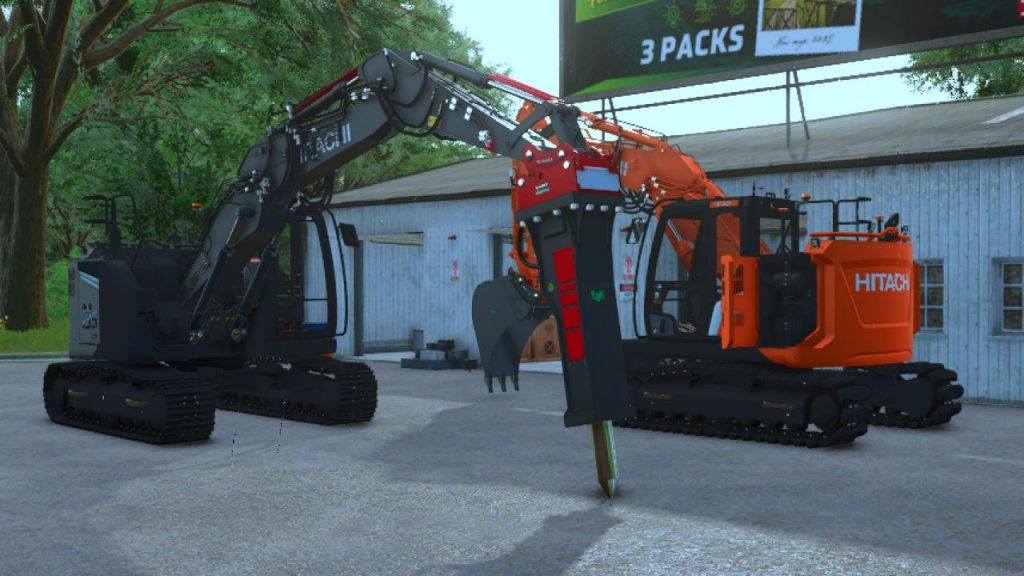FS25 Hitachi 135 V1.0.0.0 - FS25 Mody | FS22 Mody