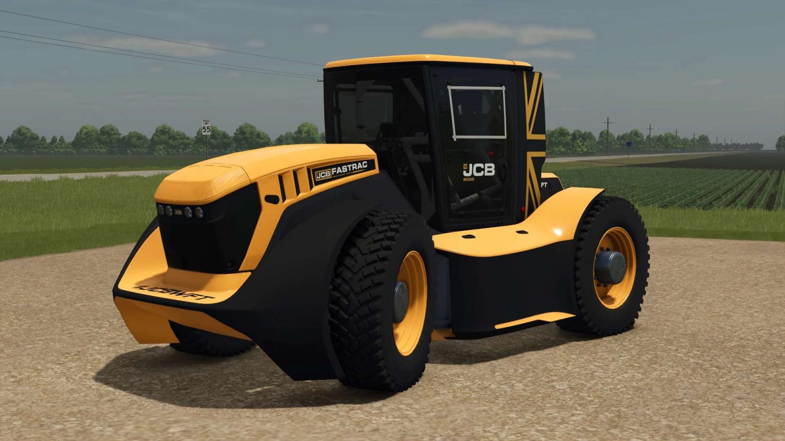 FS25 Najszybszy traktor świata JCB w wersji 1.0.0.0 - FS25 Mody | FS22 Mody