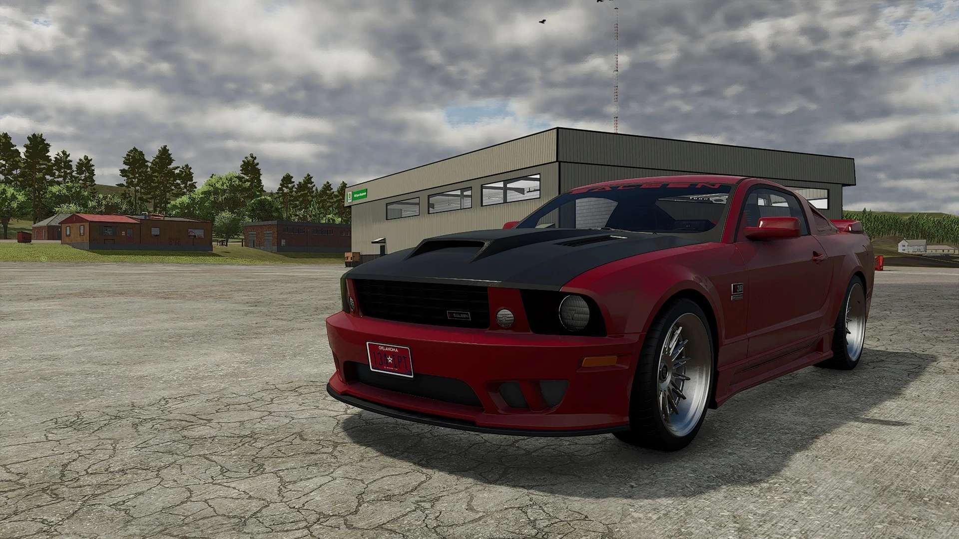 FS25 2006 Ford Saleen 550 Mustang v1.0.0.0 - FS25 Mody | FS22 Mody
