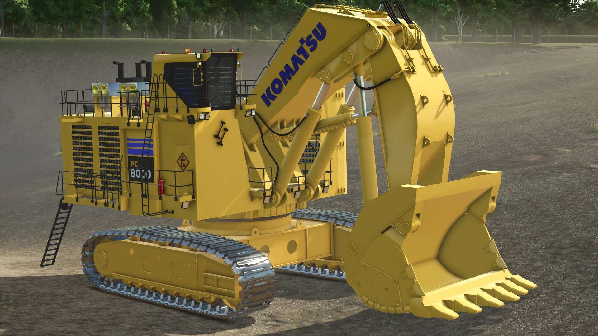 FS25 Komatsu PC 8000 v1.0.0.0 - FS25 Mody | FS22 Mody