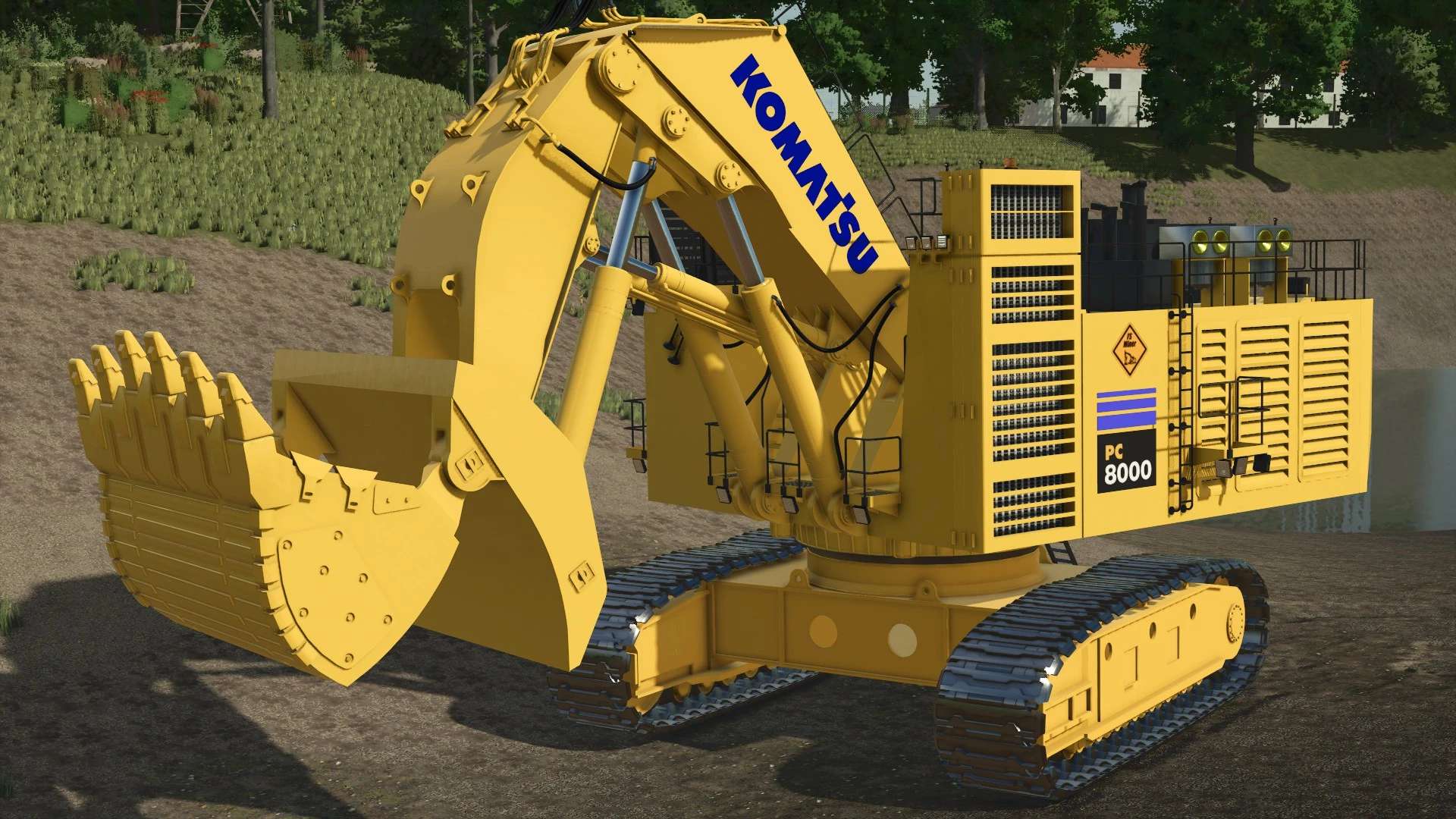 FS25 Komatsu PC 8000 v1.0.0.0 - FS25 Mody | FS22 Mody
