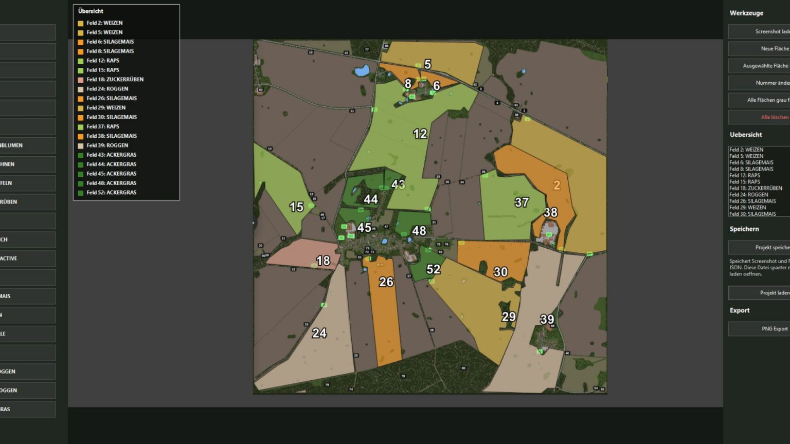 FS25 Program do planowania upraw v1.0.0.0 - FS25 Mody | FS22 Mody
